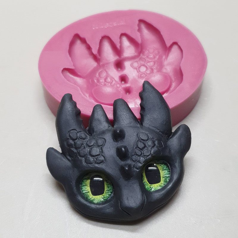 Toothless Head – Silicone Mold | Folkenstal | Props and Replicas